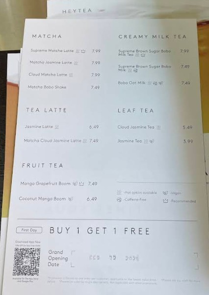 HEYTEA Times Square: Here's What to Expect | Best Bubble Tea, Cheese ...